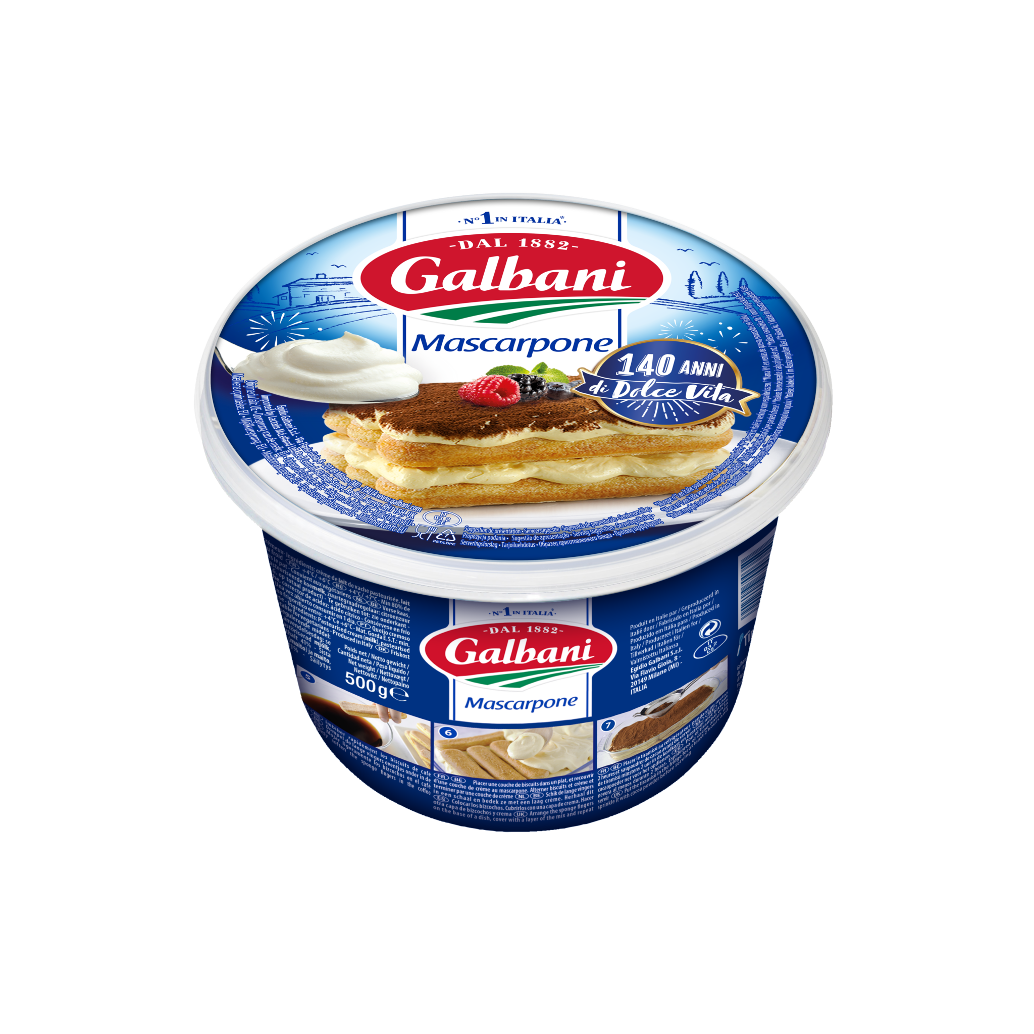 Mascarpone Galbani 500g | Galbani